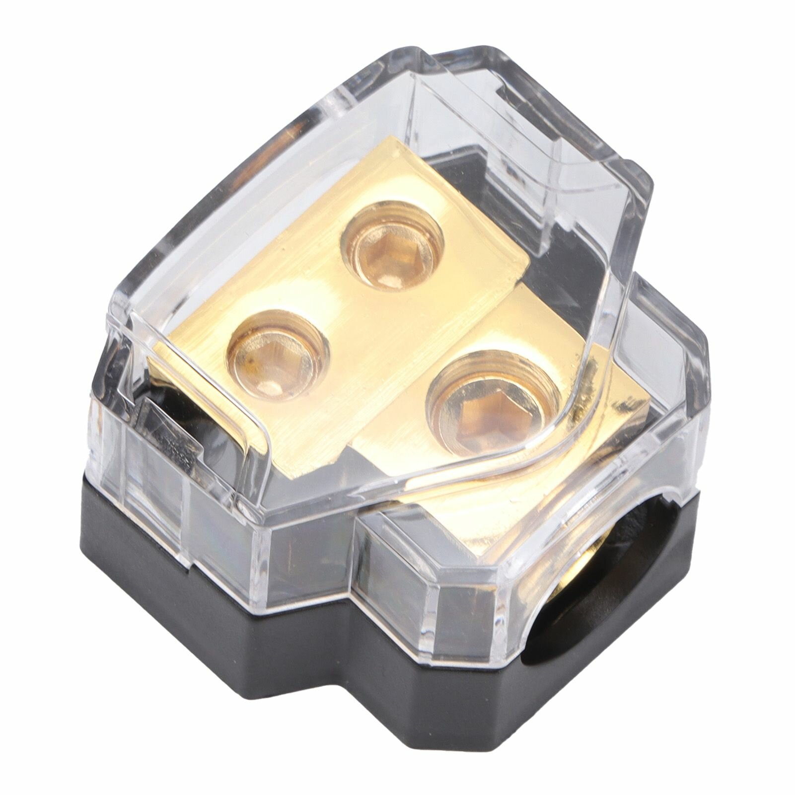 Блок распределения питания 1X2GA вход 2X4GA выход держатель предохранителя усилитель из чистой меди автомобильный аудио модификационный терминал