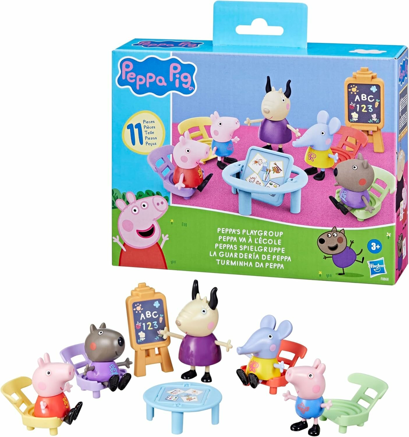 Игровой набор Peppa Pig Peppa's Playgroup Playset, Medium