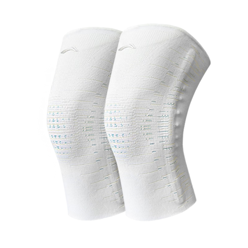 Наколенники LI-NING Knee Brace for Sports, для бега, баскетбола, размер M, white, 2 шт
