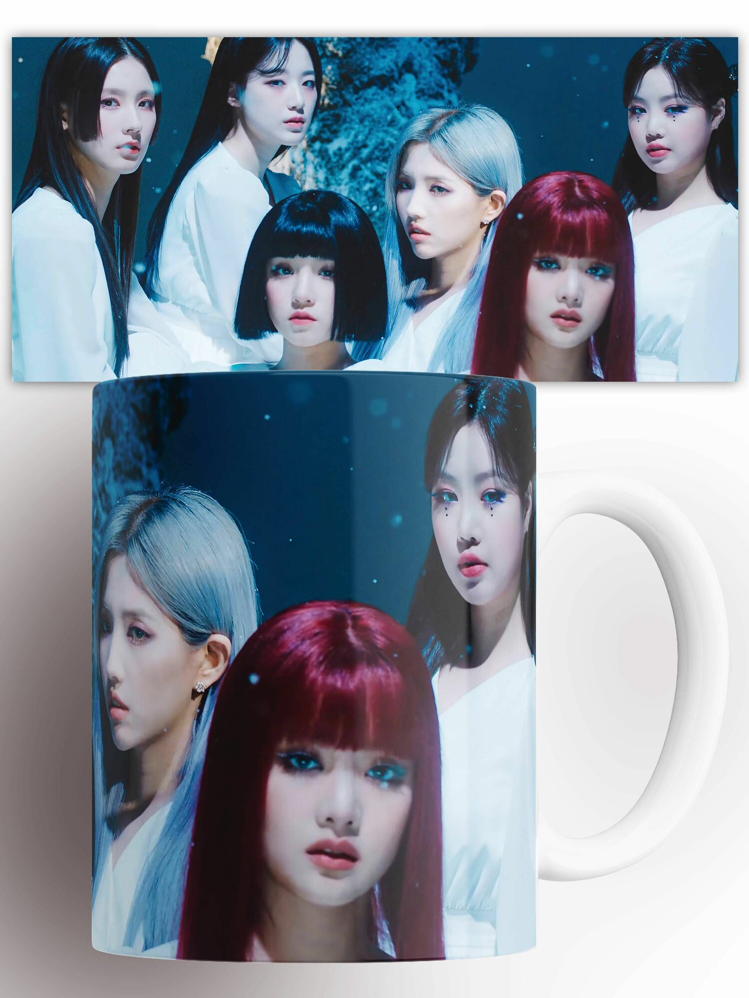 Кружка Айдл К-ПОП Idle K-POP 330 мл