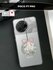 Чехол на Poco F7 Pro / Поко F7 Про с принтом Новогодний диско шар, прозрачный