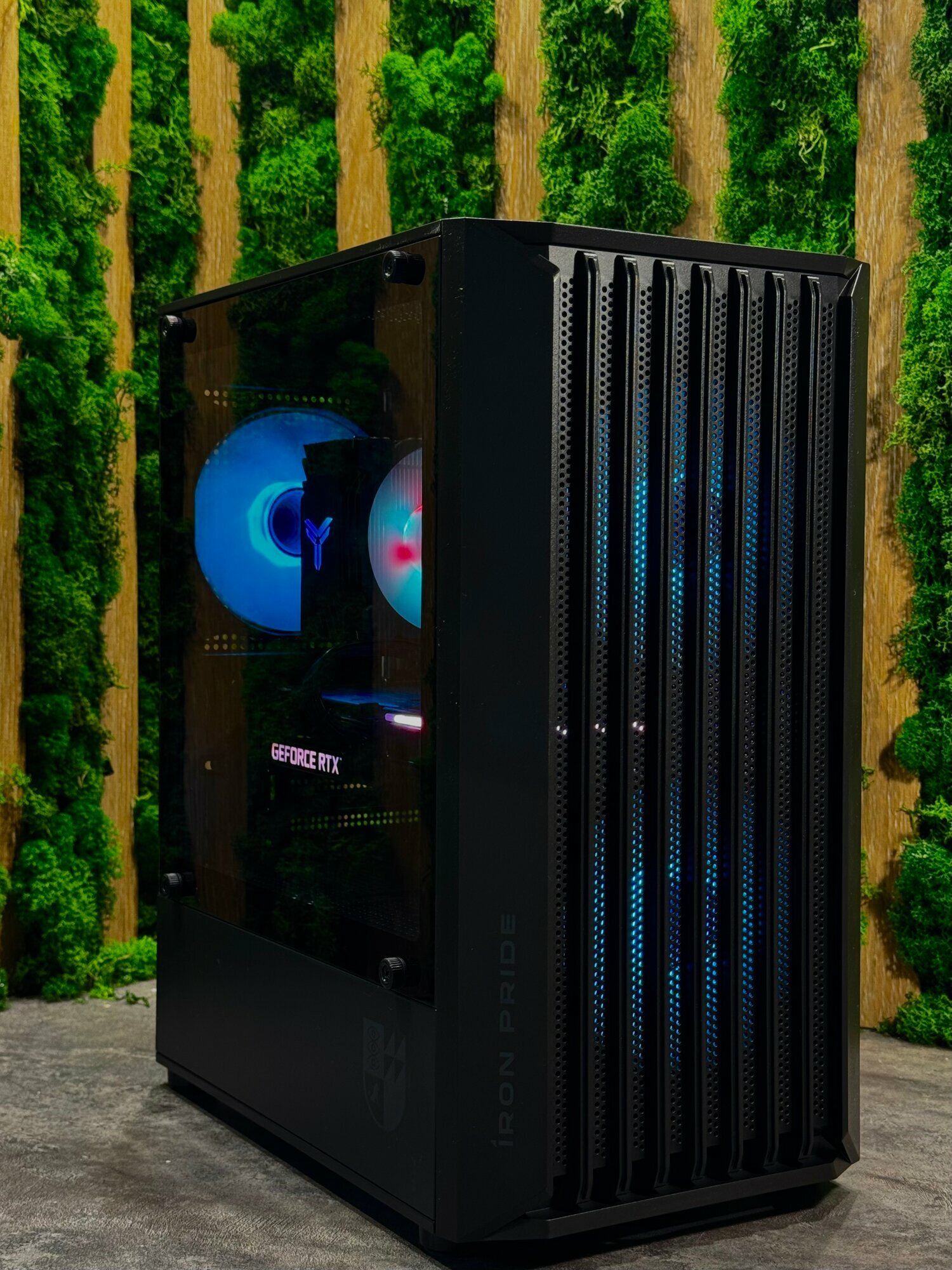 Игровой компьютер (Intel Core i5-12400F, RAM 16 ГБ, SSD 512 ГБ, NVIDIA GeForce RTX 3060 (12 Гб), Windows 10 Pro), черный