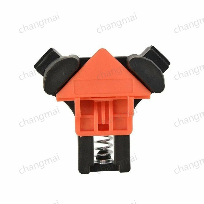 Деревообработка Угловой фиксатор 90 градусов зажим для фоторамки DIY Пружинный G-образный Быстрый