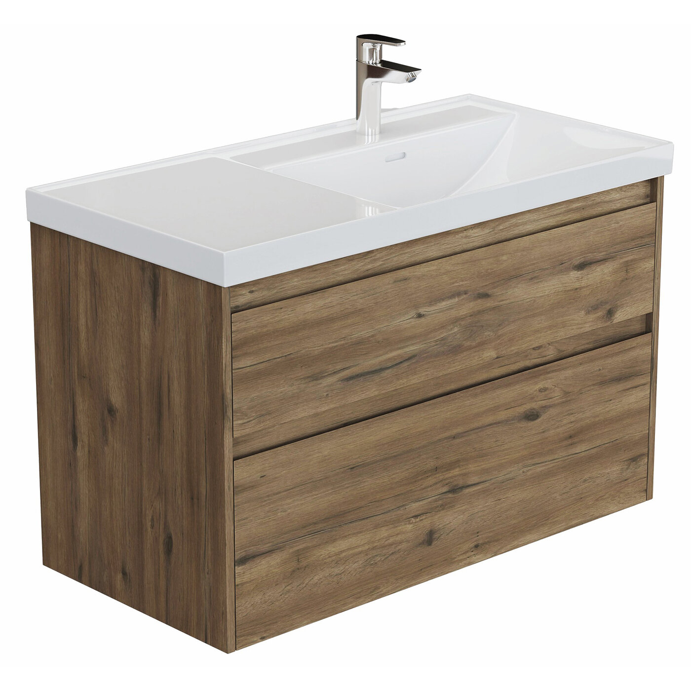 Тумба с раковиной Aquanet Nova Lite 2.0 90 365928 правая