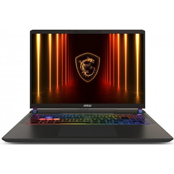 Ноутбук MSI Vector A16 HX A8WHG-033XRU 16", IPS, AMD Ryzen 9 8940HX 2.4ГГц, 16-ядерный, 16ГБ DDR5, 1ТБ SSD, NVIDIA GeForce RTX 5070 Ti для ноутбуков - 12 ГБ, без операционной системы, серый