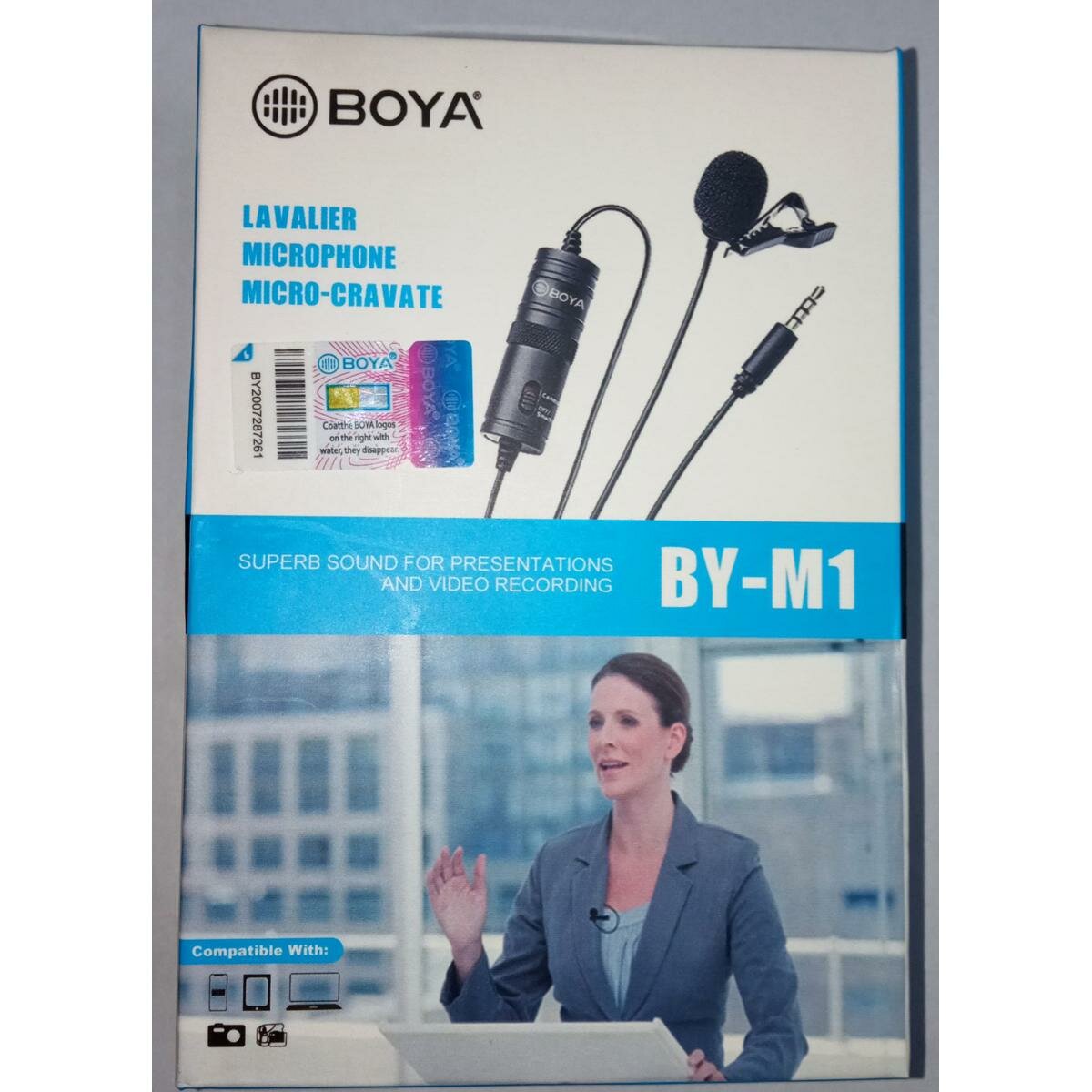 Петличный микрофон Boya M1 для игр