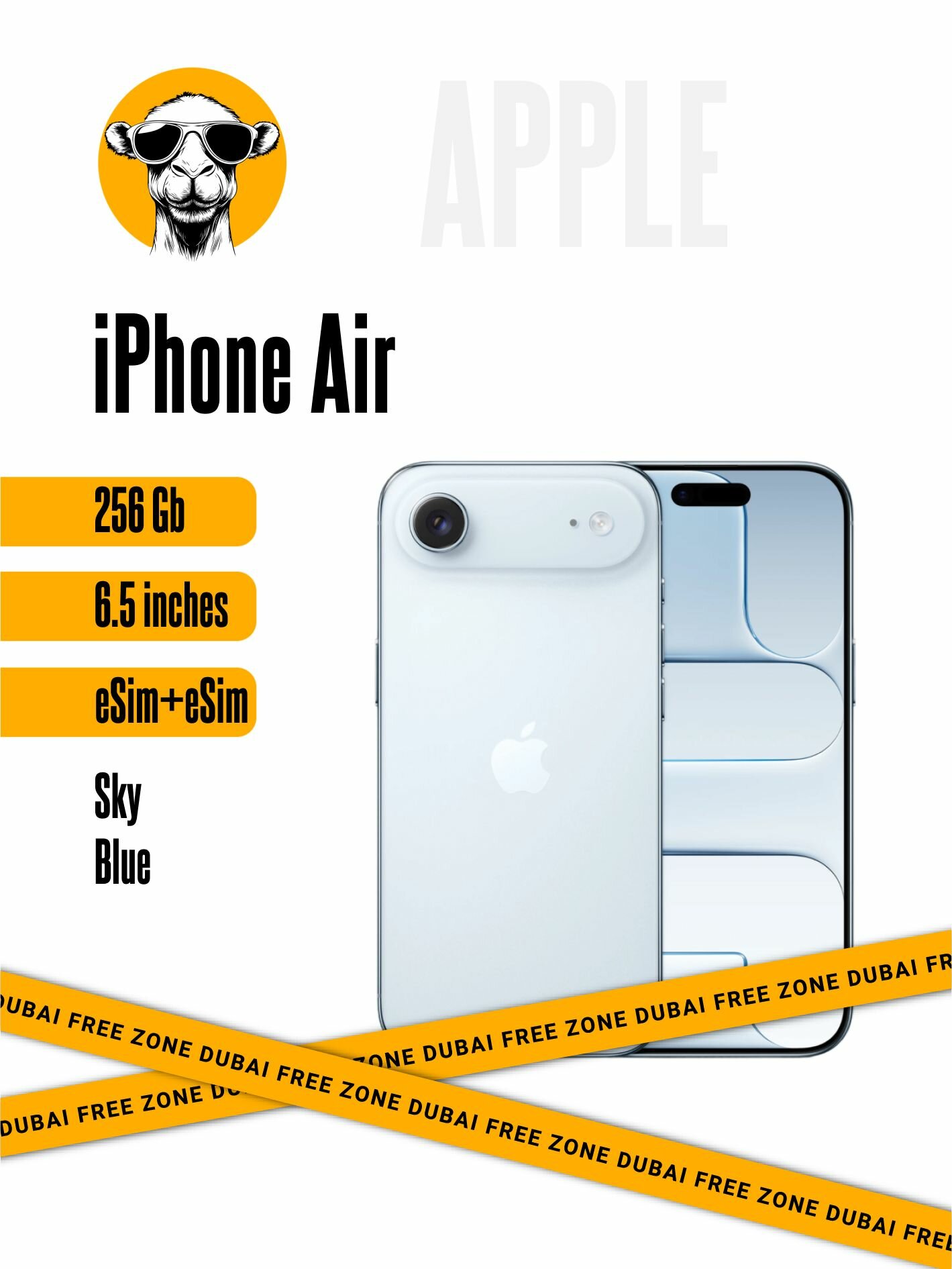 Смартфон iPhone Air 256Gb Sky Blue E-Sim