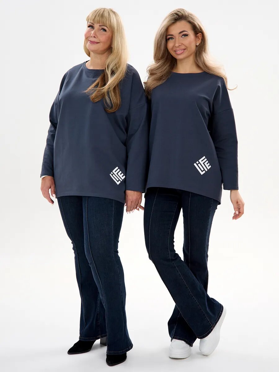 Свитшот спортивный  оверсайз