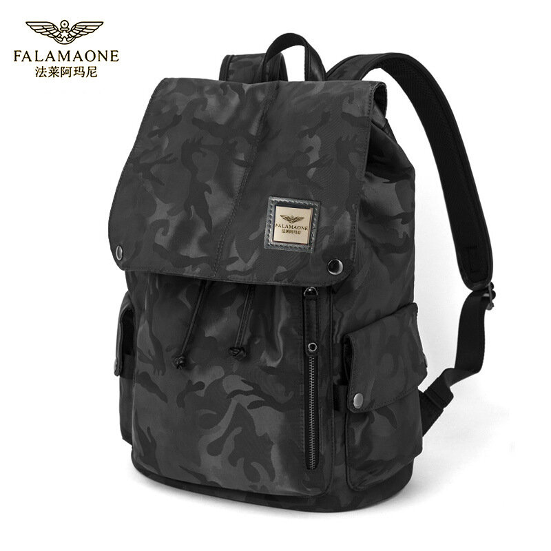 Falai Armani мужской рюкзак для спорта и отдыха, путешествий, камуфляжная сумка, модная брендовая сумка, холщовая дышащая тенденция для студентов колледжа