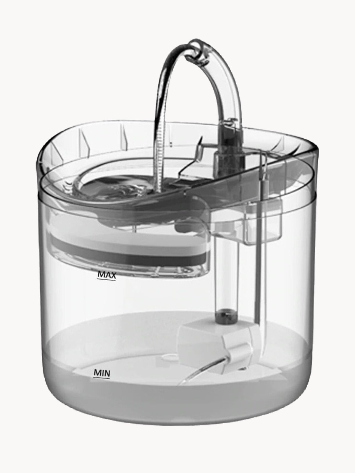 Поилка с датчиком движения