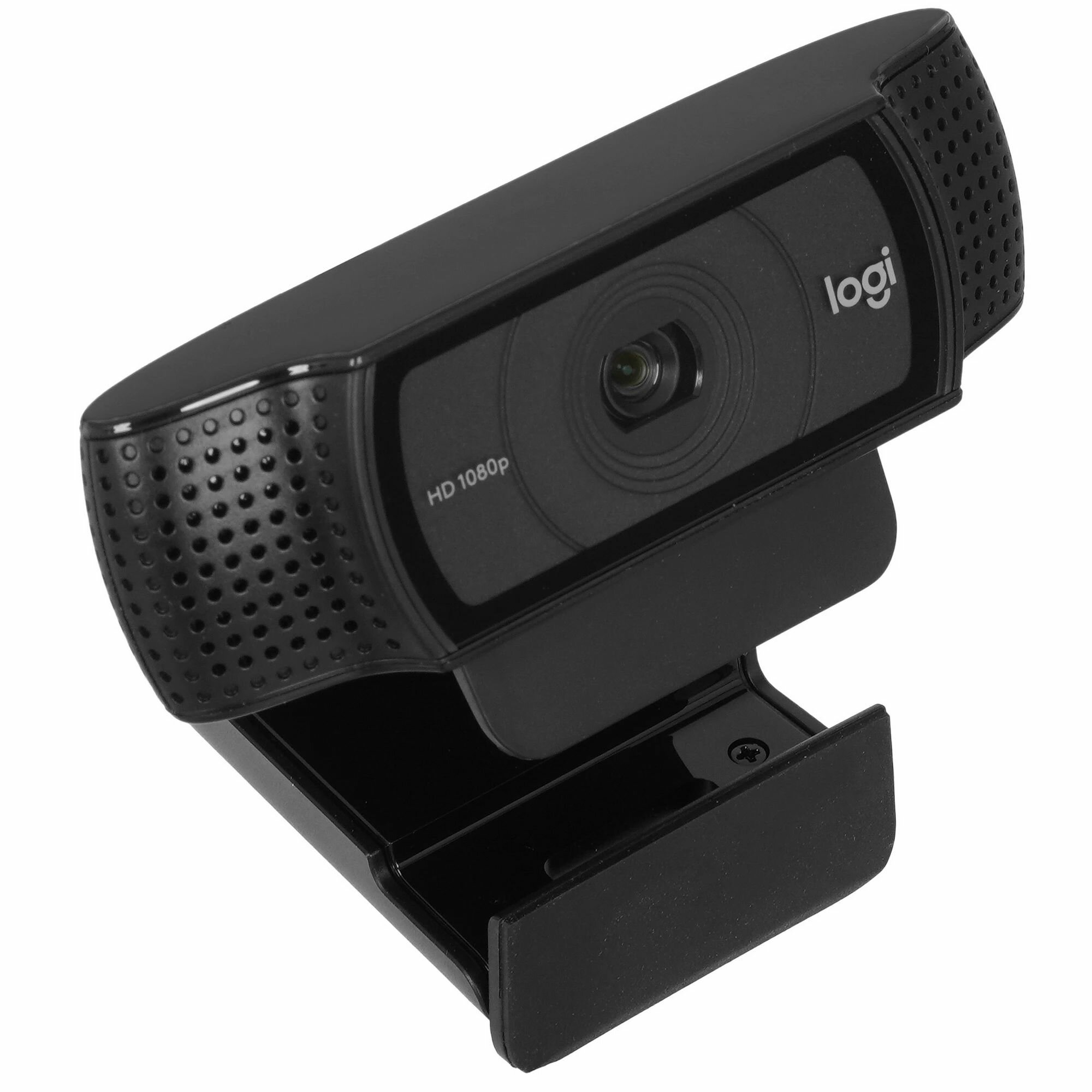 Веб-камера Logitech C920e, матрица CMOS, 2 Мп, двойная, автоматическая фокусировка, черная — фото 1
