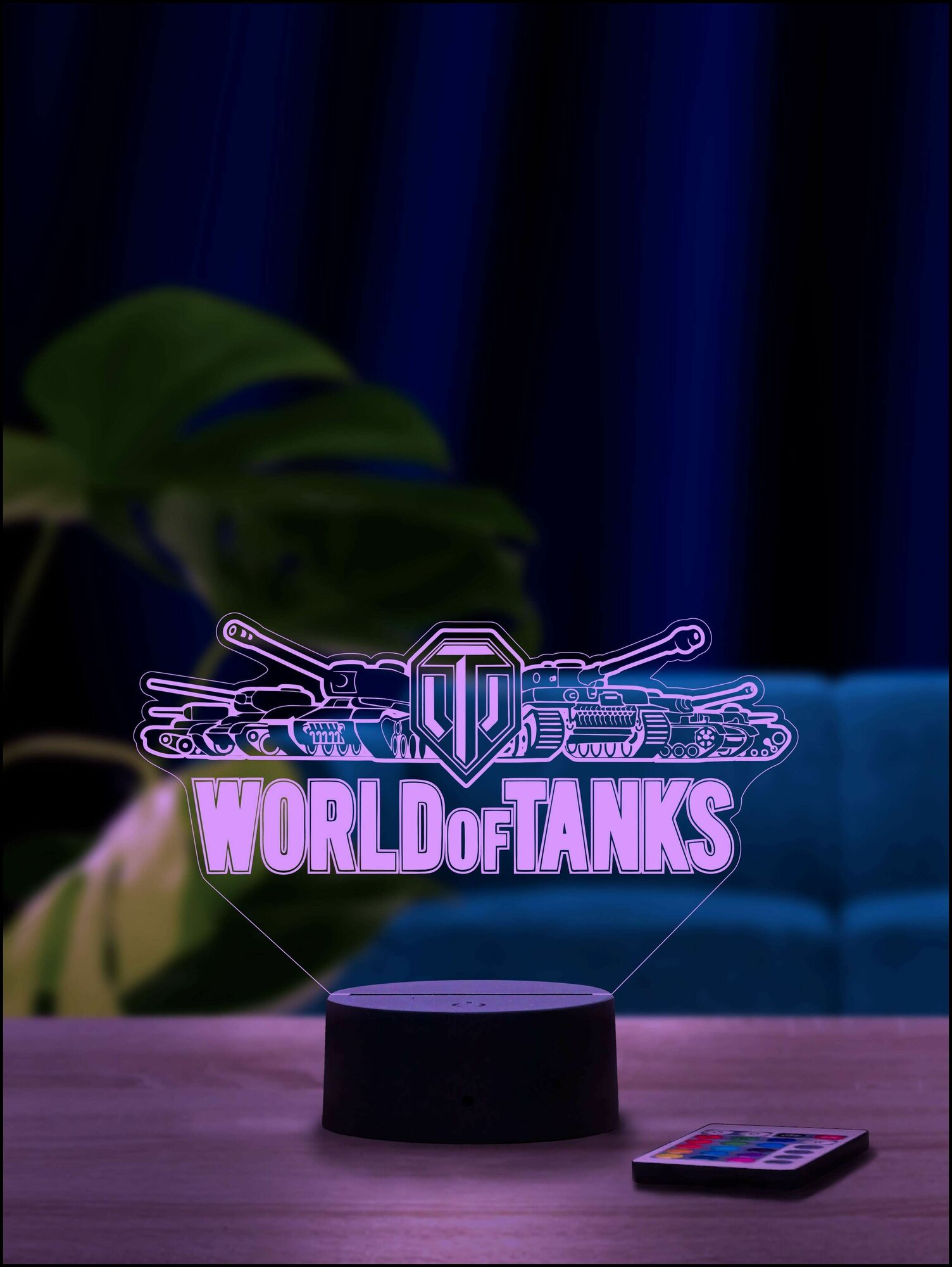 20253D освещение "Tanks World