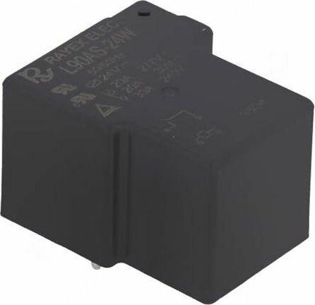 Реле RAYEX L90AS-24W электромагнитное SPST-NO Uобмотки: 24ВDC 30А Серия: L90 1шт