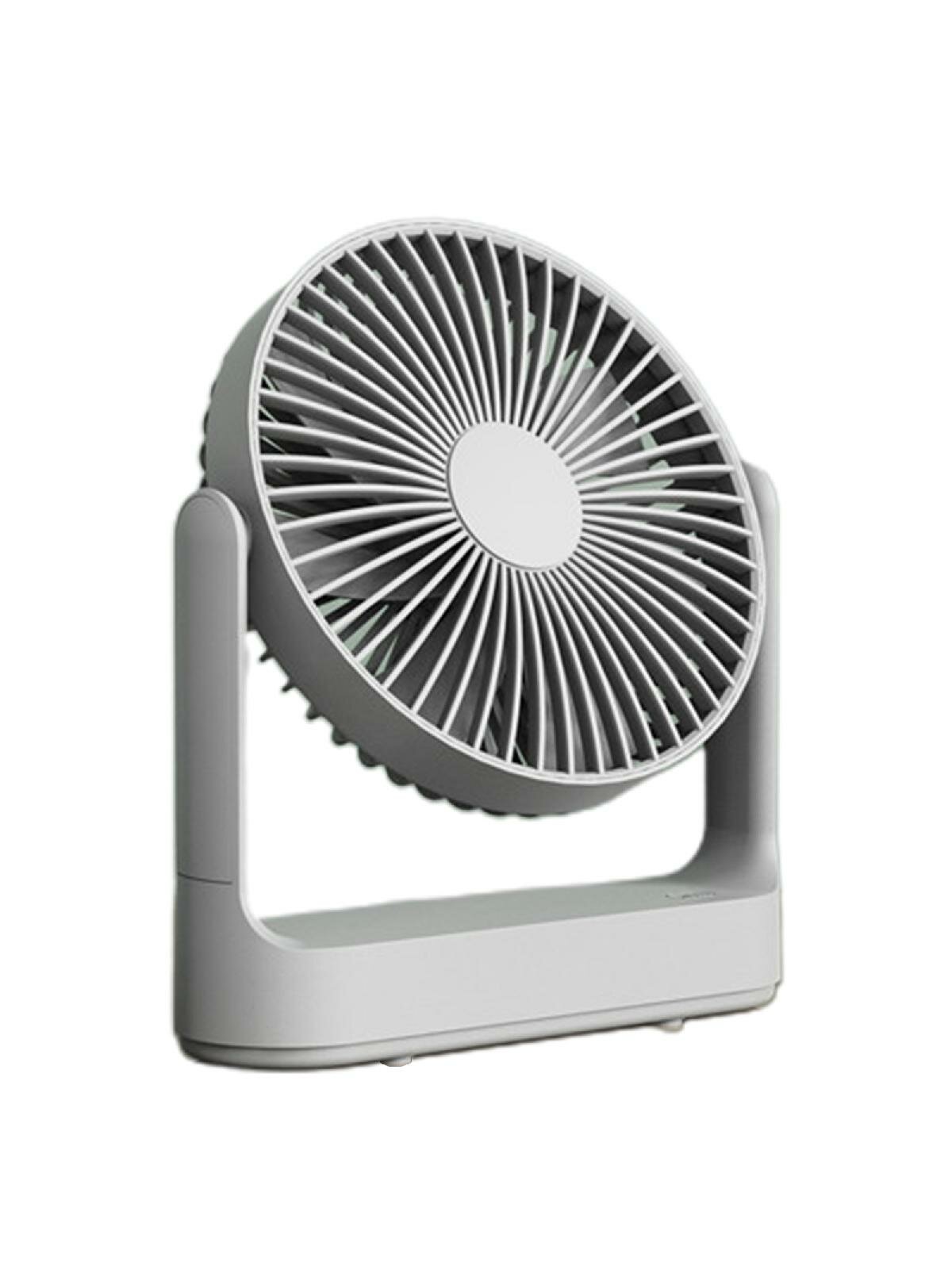 7'4000mAh Camping Fan 7 Inch Portable Desk Fan Tent Fan with Hanging Hook for Car RV Hurricane Emergency Outages Office