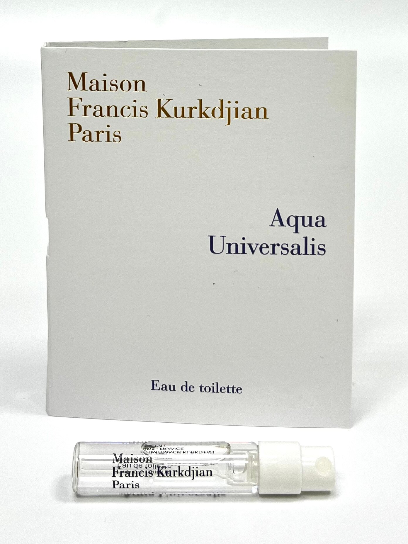 Туалетная вода женская мужская Maison Francis Kurkdjian (MFK) AQUA UNIVERSALIS 2мл унисекс (edT - eau de Toilette)