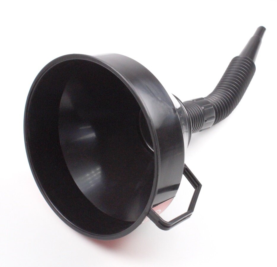 Воронка пластиковая AUTOPROFI, разборная, встроенный сетчатый фильтр, 160 мм, черная, 1/21