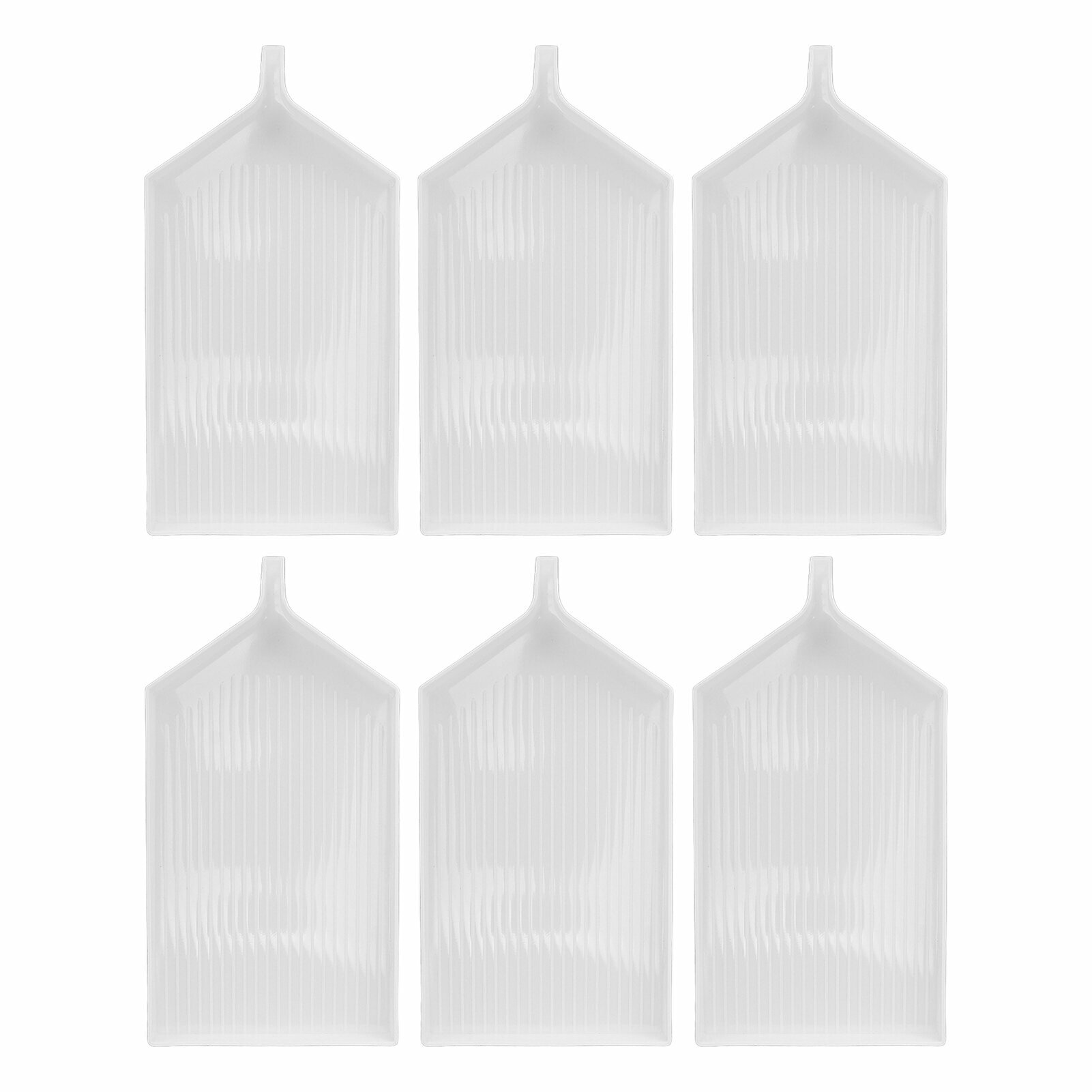 6 шт. лоток для сортировки бусин, органайзер для рисования стразами, наборы инструментов для рисования стразами для поделок своими руками 6,3 х 3,1 дюйма