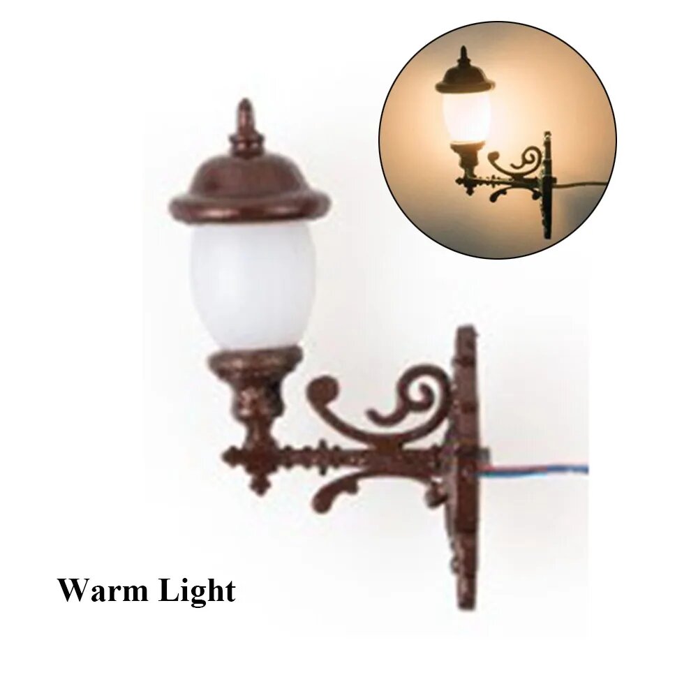 Настенный светильник для кукольного домика, Warm Light Bronze