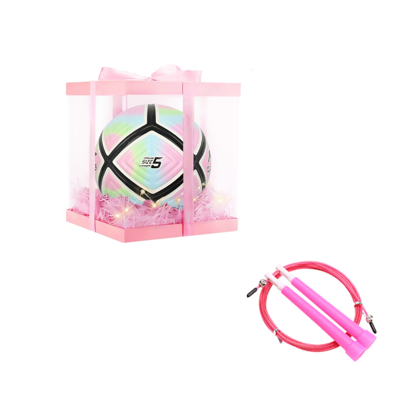 Футбольный мяч унисекс LiNing Aurora Pink, size 5 ball, S EU, бесшовный, термическая сварка, цвет: п