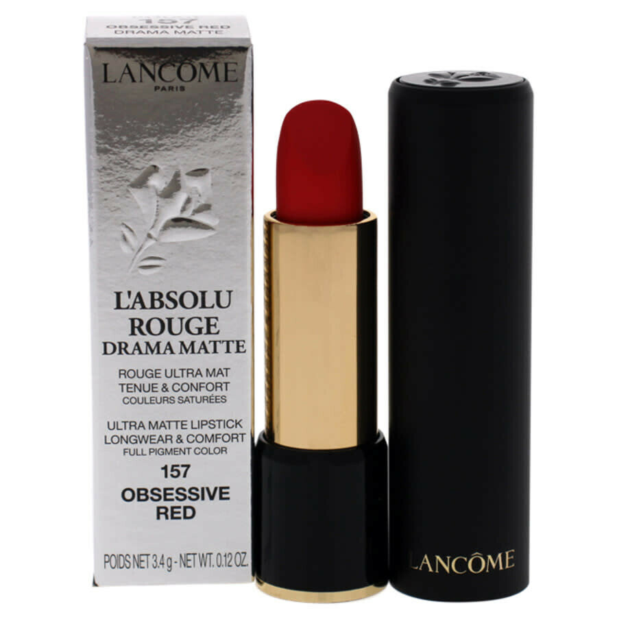 Lancôme 157 Obsessive red Labsolu Rouge Lipstick Матовая помада. Франция