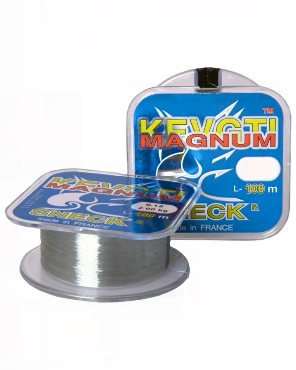 Леска для рыбалки Sneck Magnum 100 м серая 0.18 мм 5 кг
