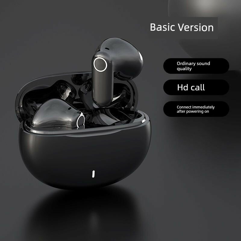 Беспроводные наушники M21S Basic Version с высококачественным звуком и коротким сроком службы батареи, черный цвет