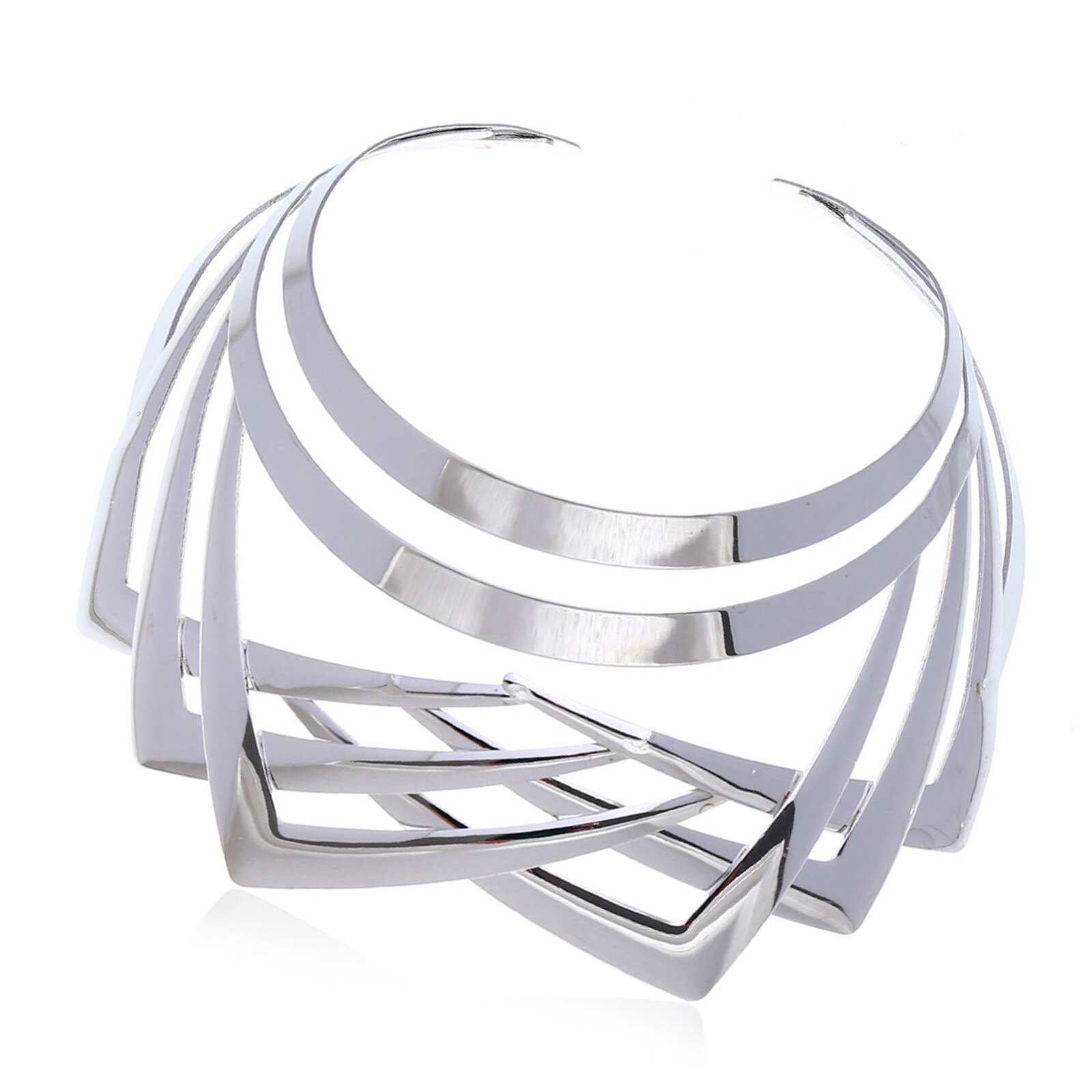 Металлический Чокер Многослойный Ошейник Украшение