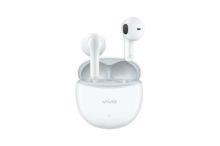 Беспроводные наушники-вкладыши Vivo TWS Air 2, morning white, глубокий бас, комфортная бесшовная под