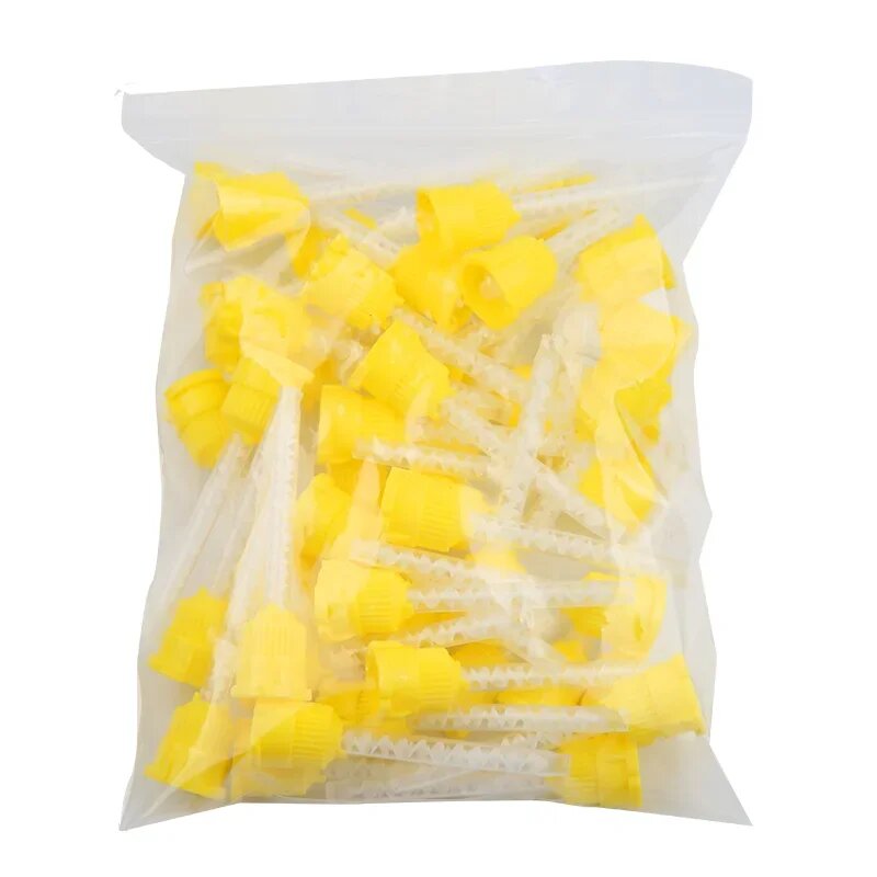 500 шт. 1:1, стоматологические материалы, стоматологическая силиконовая резиновая транспортировочная смесительная головка, одноразовые насадки для оттисков, смесительная трубка