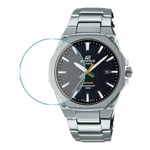 Скрин Мобайл защитный экран для часов Casio EFR-S108D-1AV из нано стекло 9H