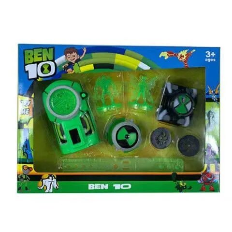 Часы Омнитрикс на русском языке + фигурка Бена в подарок BEN 10