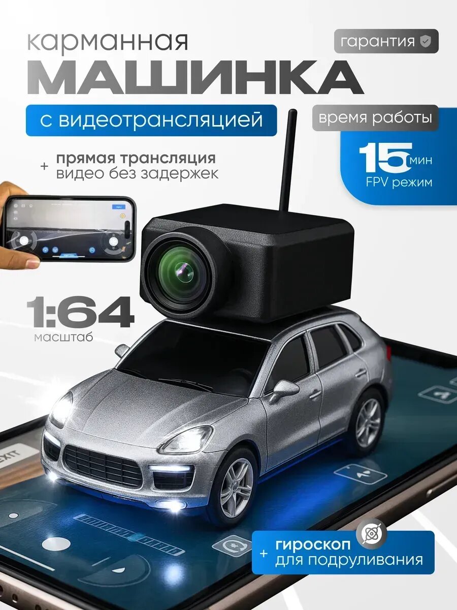Машинка Porsche на пульте управления с FPV камерой NFD
