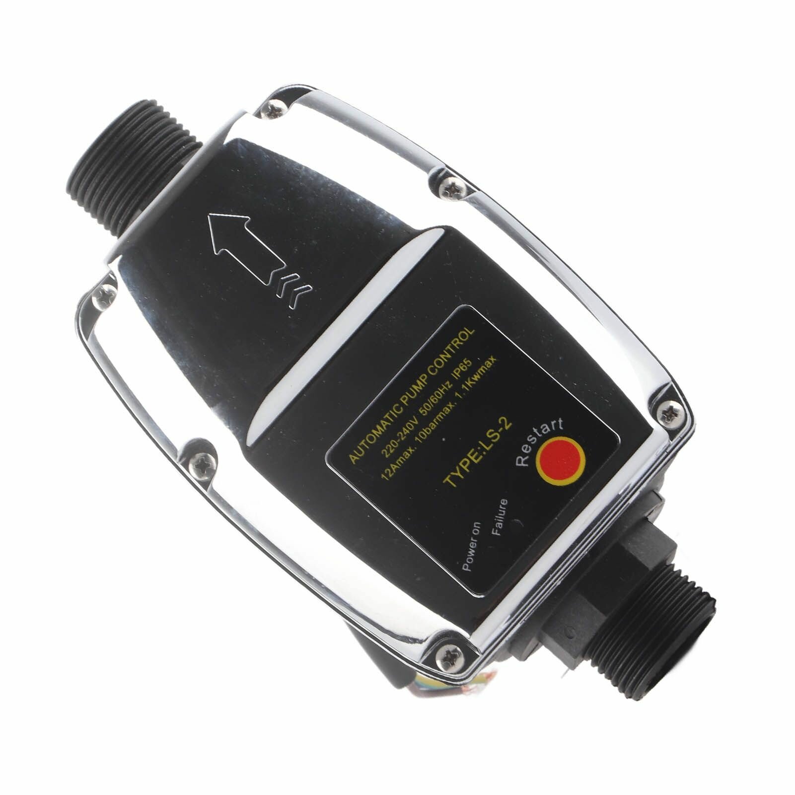 Автоматический контроллер насоса с резьбой G1, защитой IP65, обнаружением утечки, электронным давлением для насоса воды 110