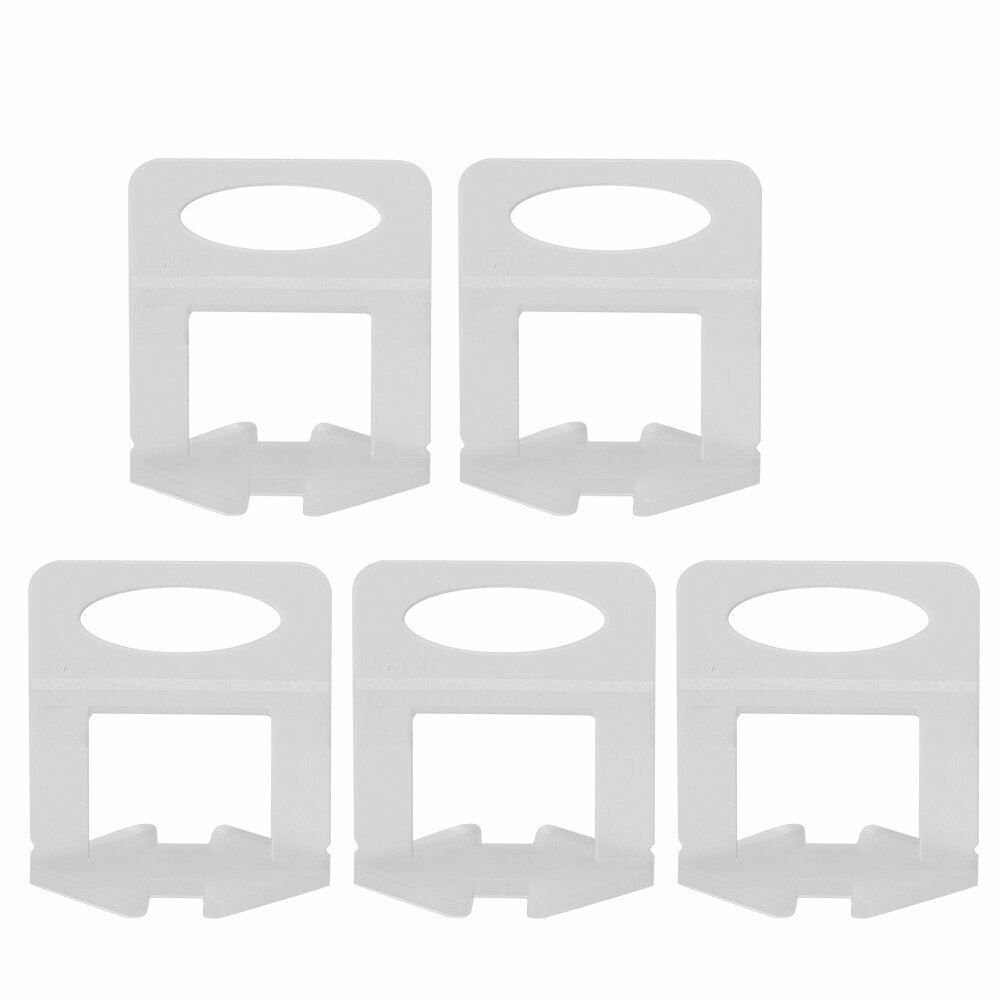 100 шт. 0,5 мм клипсы для выравнивания плитки, настенной плитки, напольной плитки, горизонтального положения, выравнивание