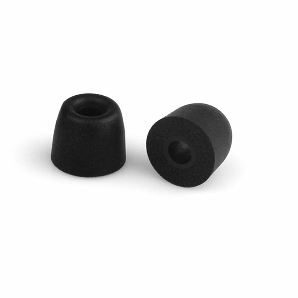 6pcs Memory Foam Ear Tips Headphone Sponge Earbuds Noise Isolation Cushions Cap for In-ear Earphone