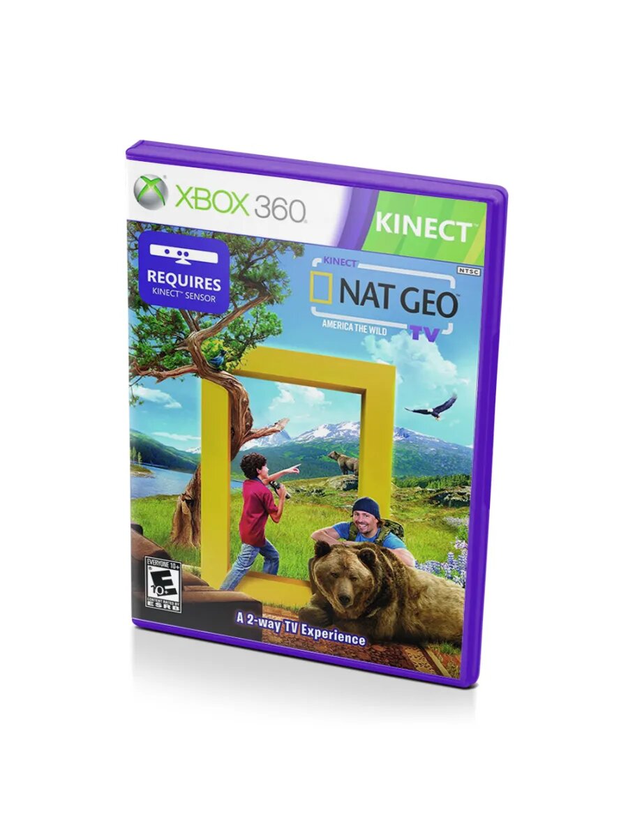 Kinect Nat Geo TV - America the World (Xbox 360) английский язык