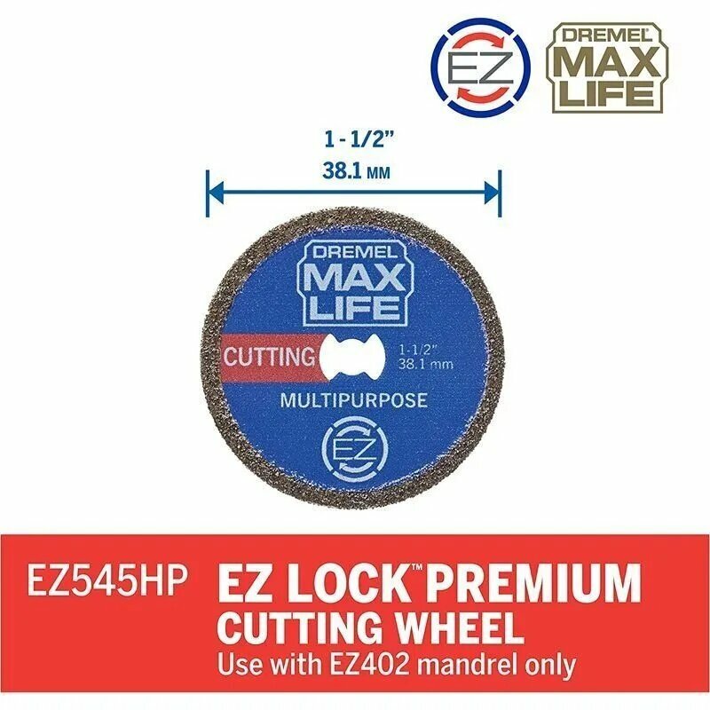 Dremel Круг отрезной 38.1 x X-Lock