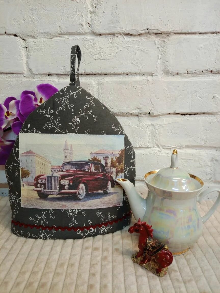 Грелка на чайник 23х25 см, хлопок.