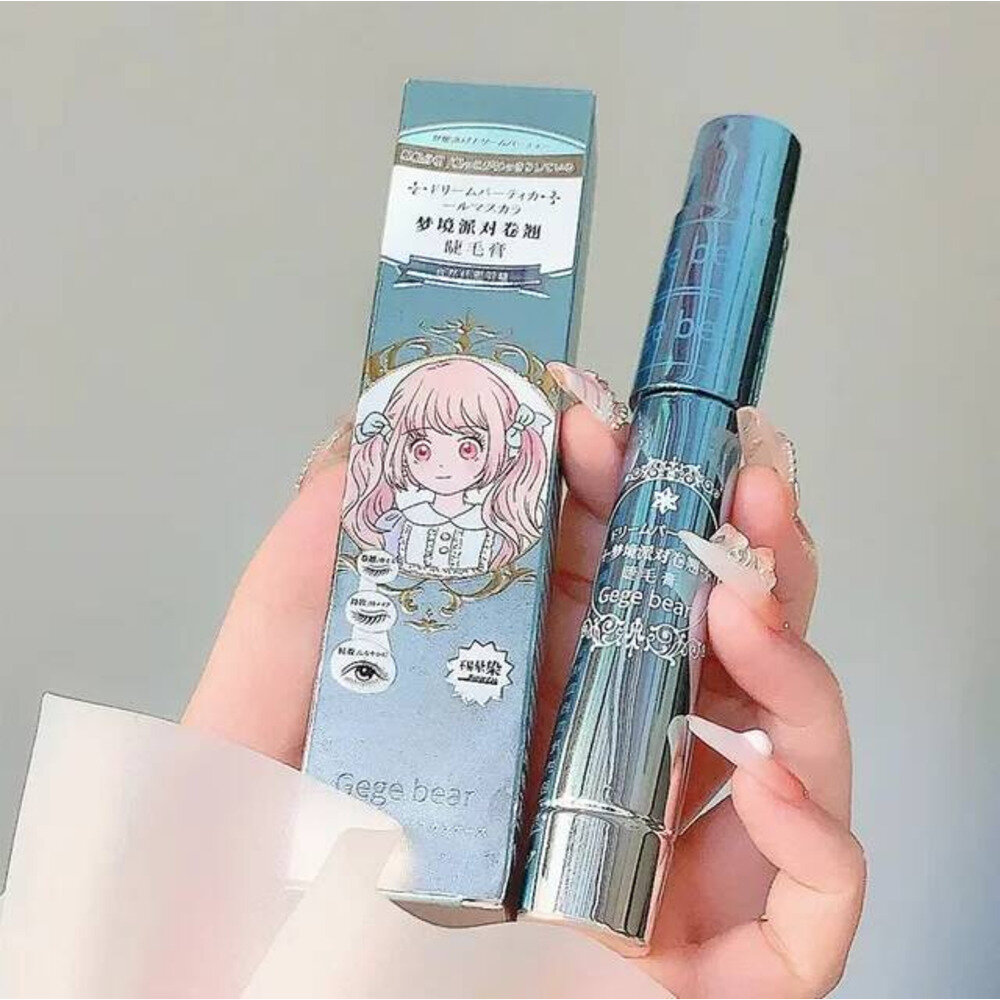 Водостойкая тушь для ресниц Silk Fiber Lash, стойкая, удлиняющая и подкручивающая, черная, для макияжа ресниц.