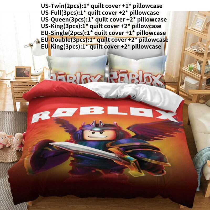 Стильный 3D мультяшный аниме комплект одеял с высоким качеством цифровой печати, односпальный, с наволочкой и простынёй, оранжевый