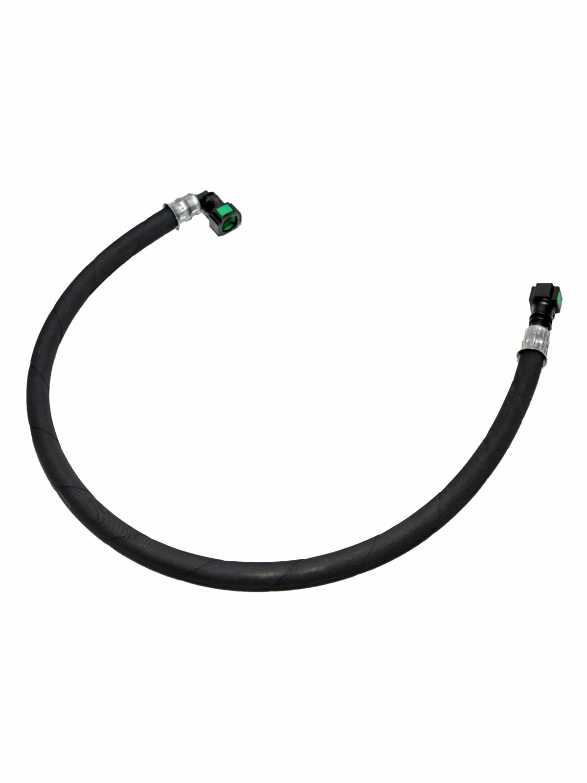 Шланг топливный 8 мм быстросъемный 2 штуцер (прямой+угловой) L- 70 см