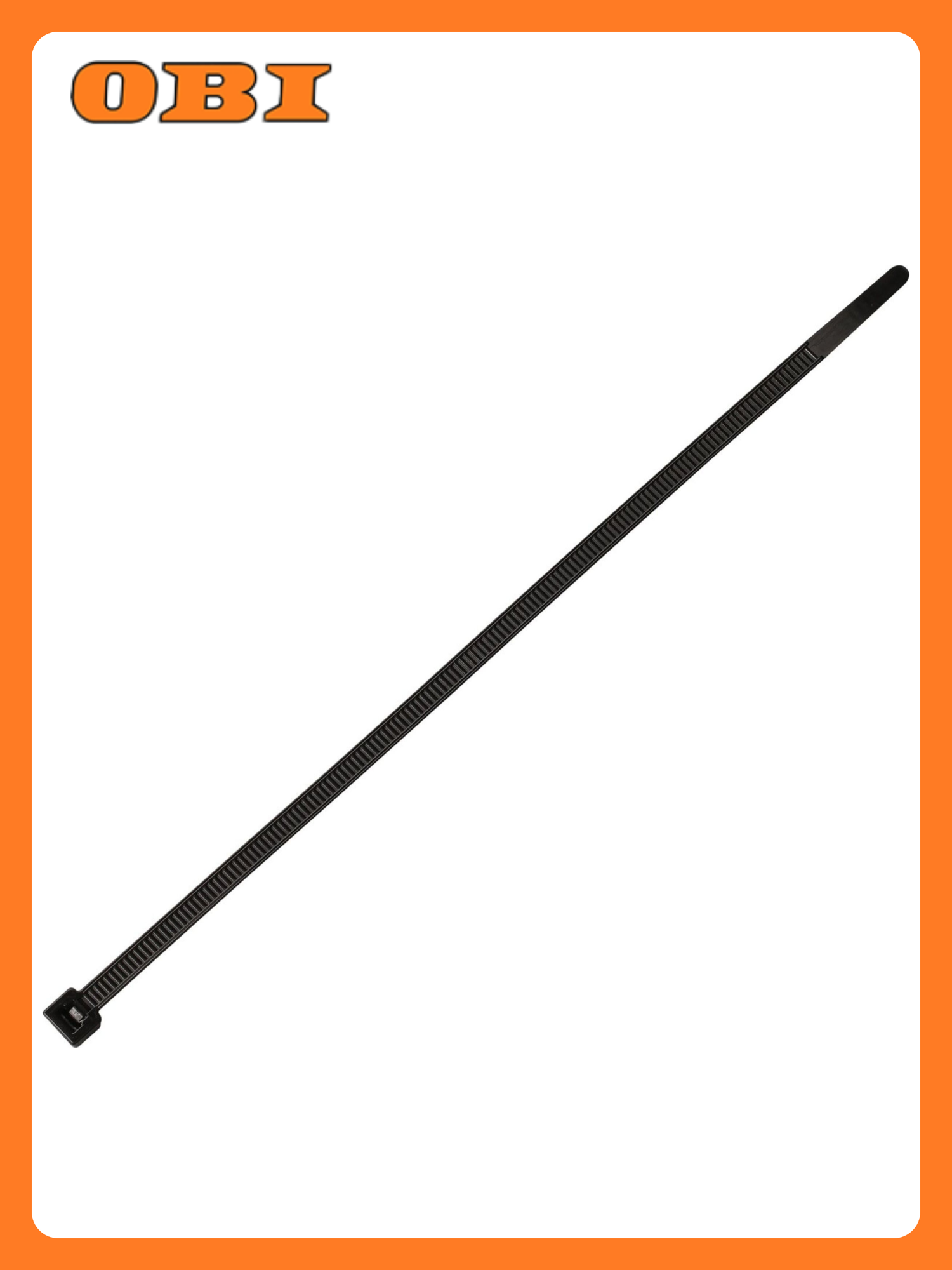 Стяжки кабельные Европартнер PRNS 4,8х300 мм нейлон черные 20 штук