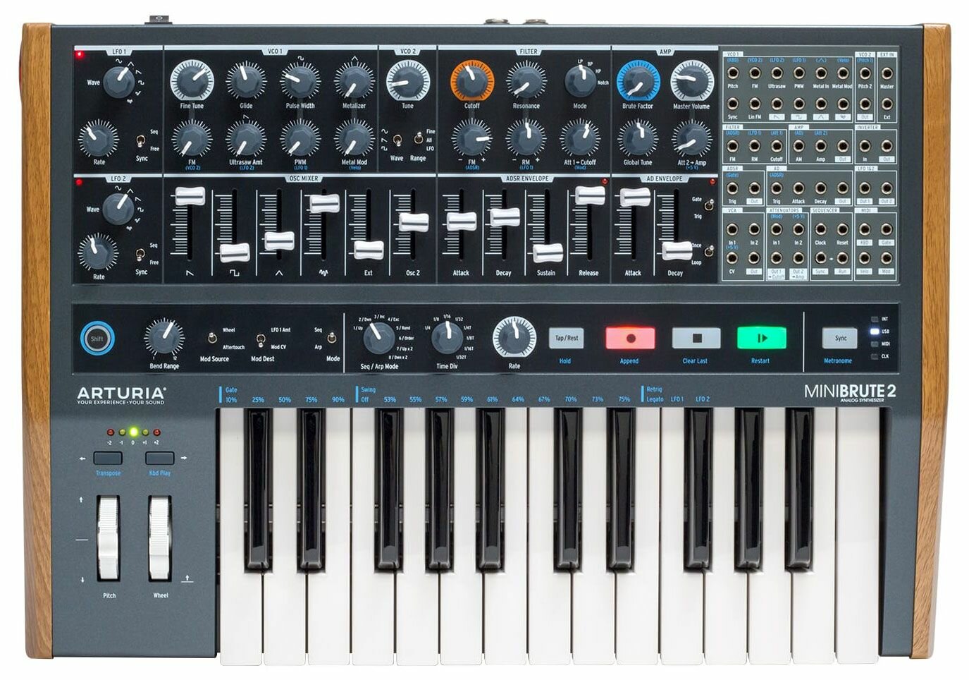Аналоговый синтезатор ARTURIA MINIBRUTE 2