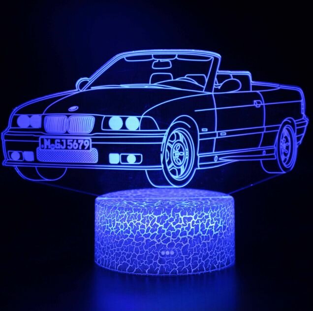 Светодиодный ночник 3D BMW E36