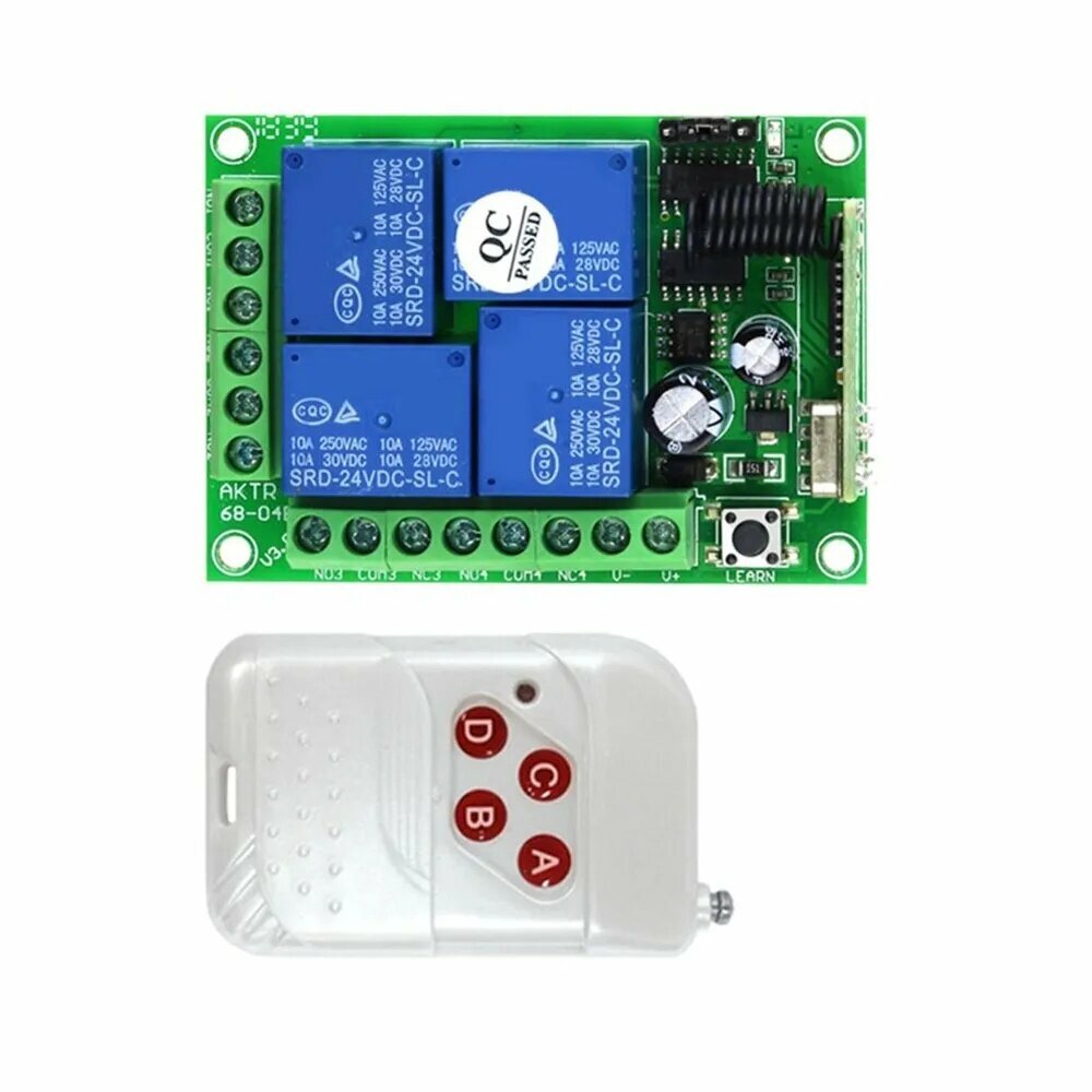 Беспроводной пульт дистанционного управления гидробортом для грузовиков 12 В/24 В - 24 1