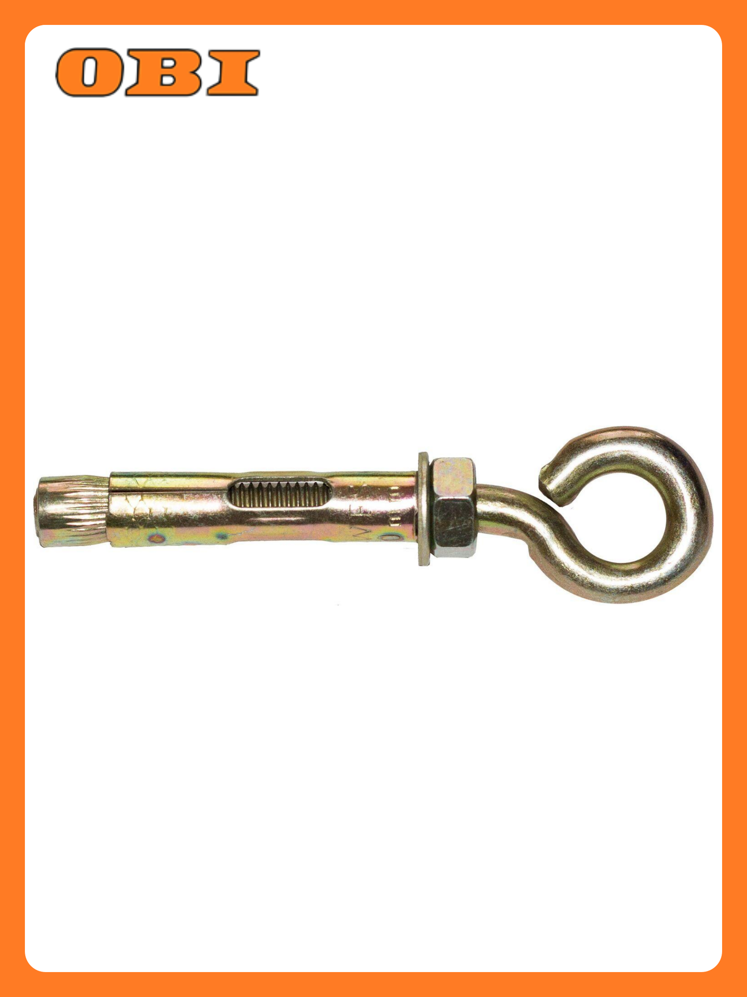 Анкерный болт Невский крепеж, с кольцом, сталь, 8x45 мм, 3 шт.