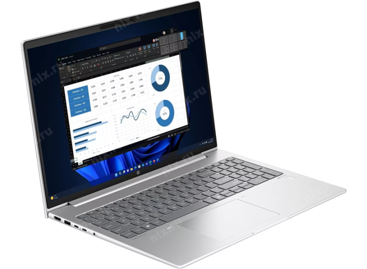 A38BHET#BH5 HP Probook 460 G11 U7-155U 16" WUXGA UWVA 16GB,512GB, AX211 Wi-Fi,56Whr,1.8kg, Dos, KB Eng/Rus — фото 1