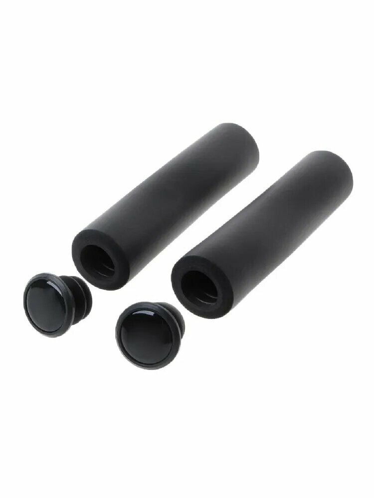 Грипсы для велосипеда, ручек на руль велосипеда, самоката силиконовые, мягкие, черные