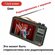 Настольные часы Sansui, 7-дюймовый экран, Бирюзовый, радиоприемник FM/AM/SW/MW/Д...