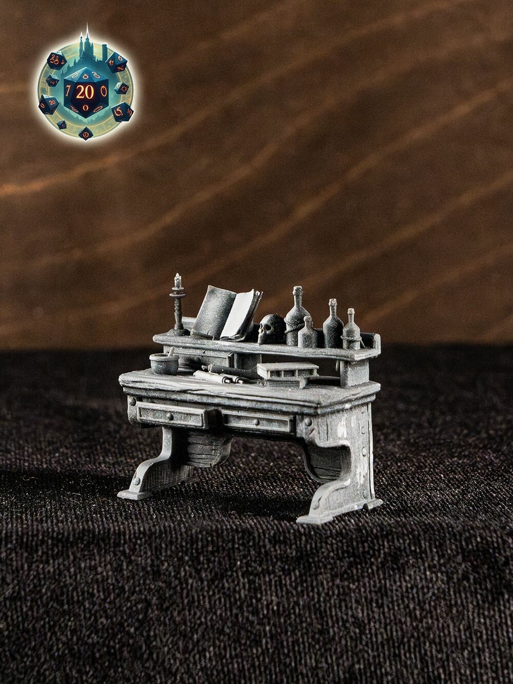 Террейн - стол некроманта - Миниатюра для настольных игр DnD, ДнД, Dungeons & Dragons, Pathfinder.